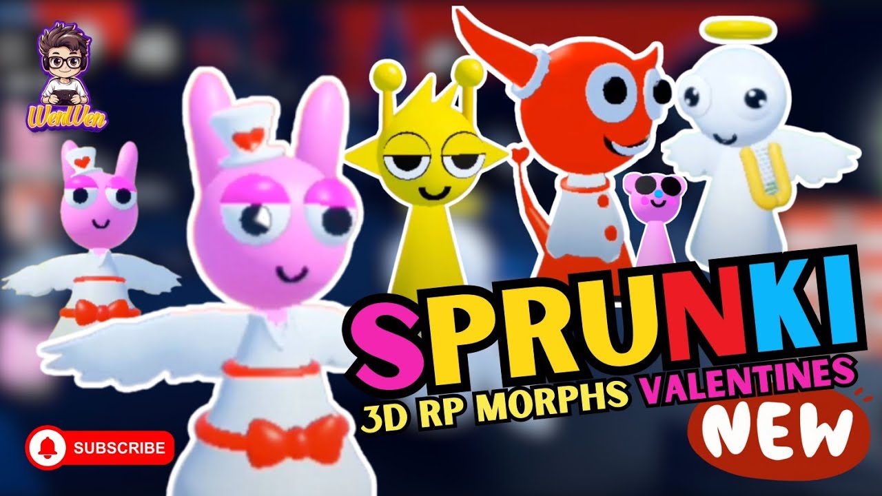 Sprunki 3D RP Morphs ️ Valentines ️ UPD I WenWenRoblox - YouTube