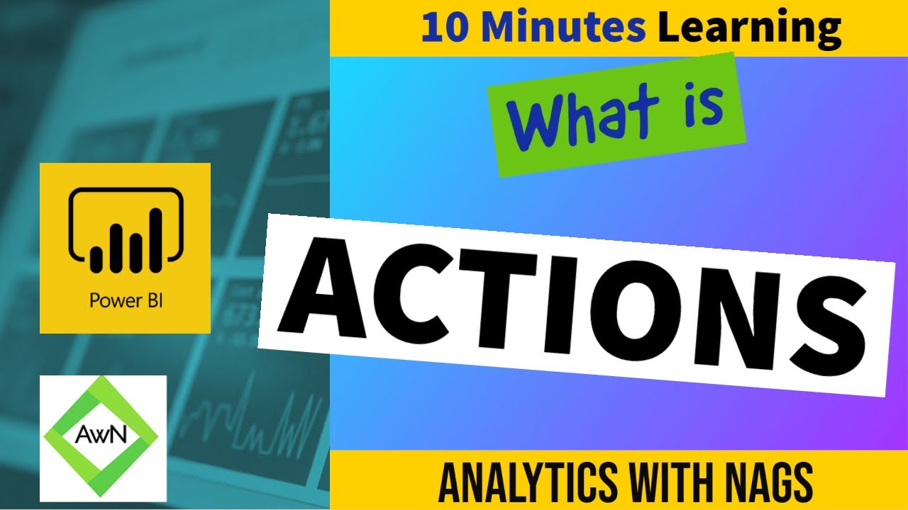 Power BI Tutorial (25/50) - What Is Actions - YouTube