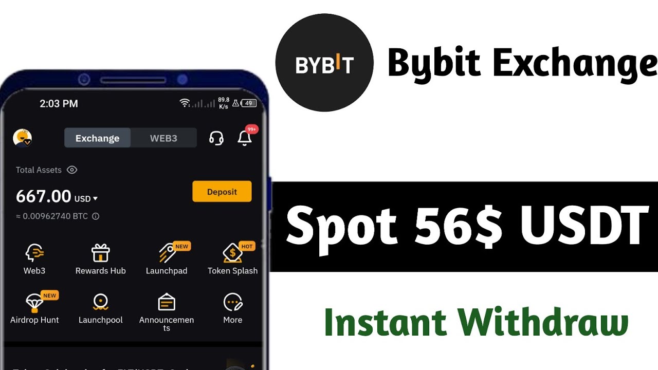 Spot 56$ USDT Today Offer || Bybit Offer Full Video || New Offer ...