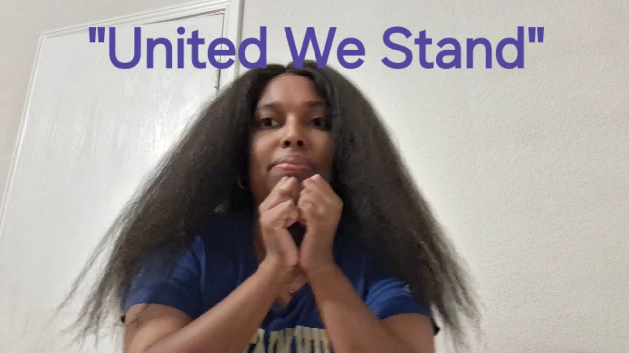 "United We Stand" (Poem) - YouTube