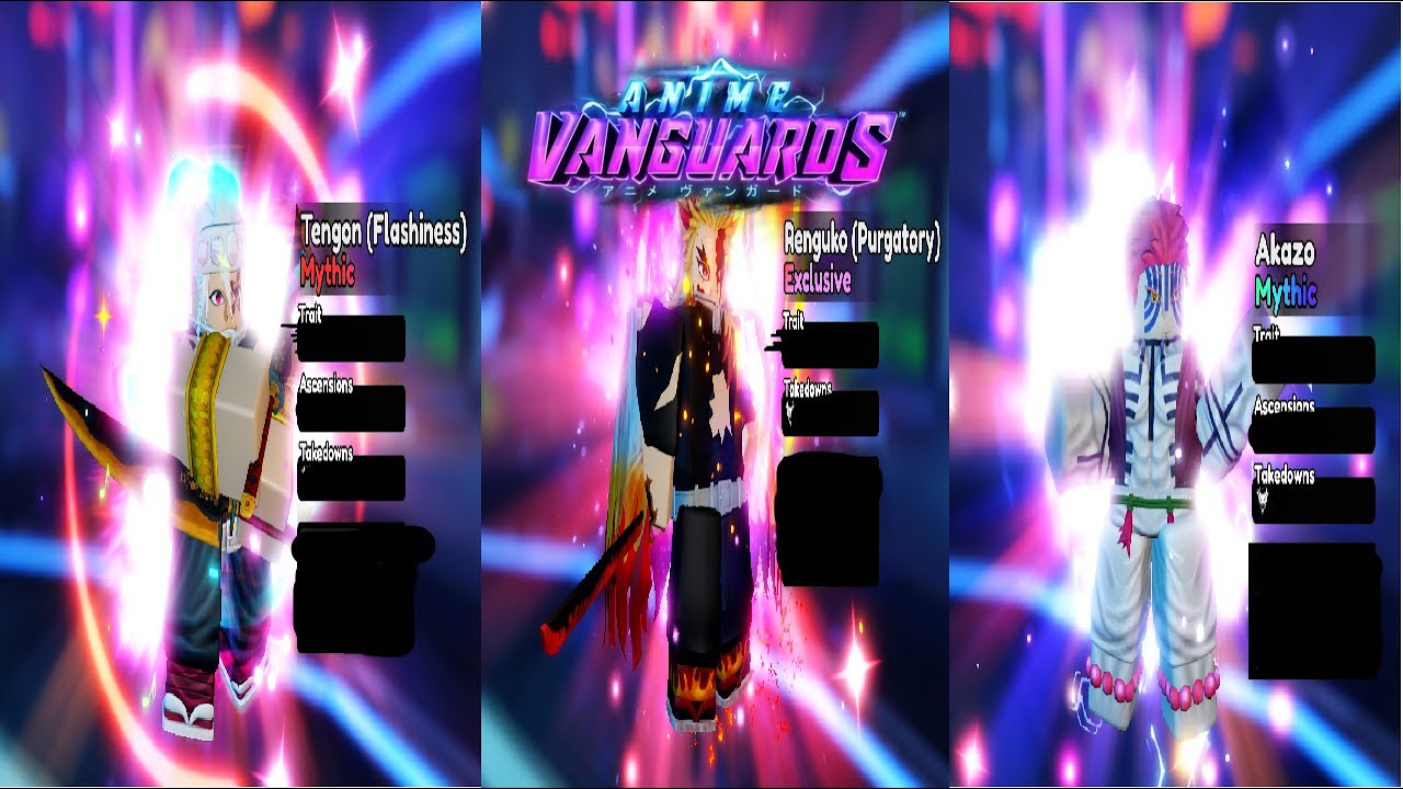 I Got Every Demon Slayer Unit In Anime Vanguards And Had Insane Trait ...