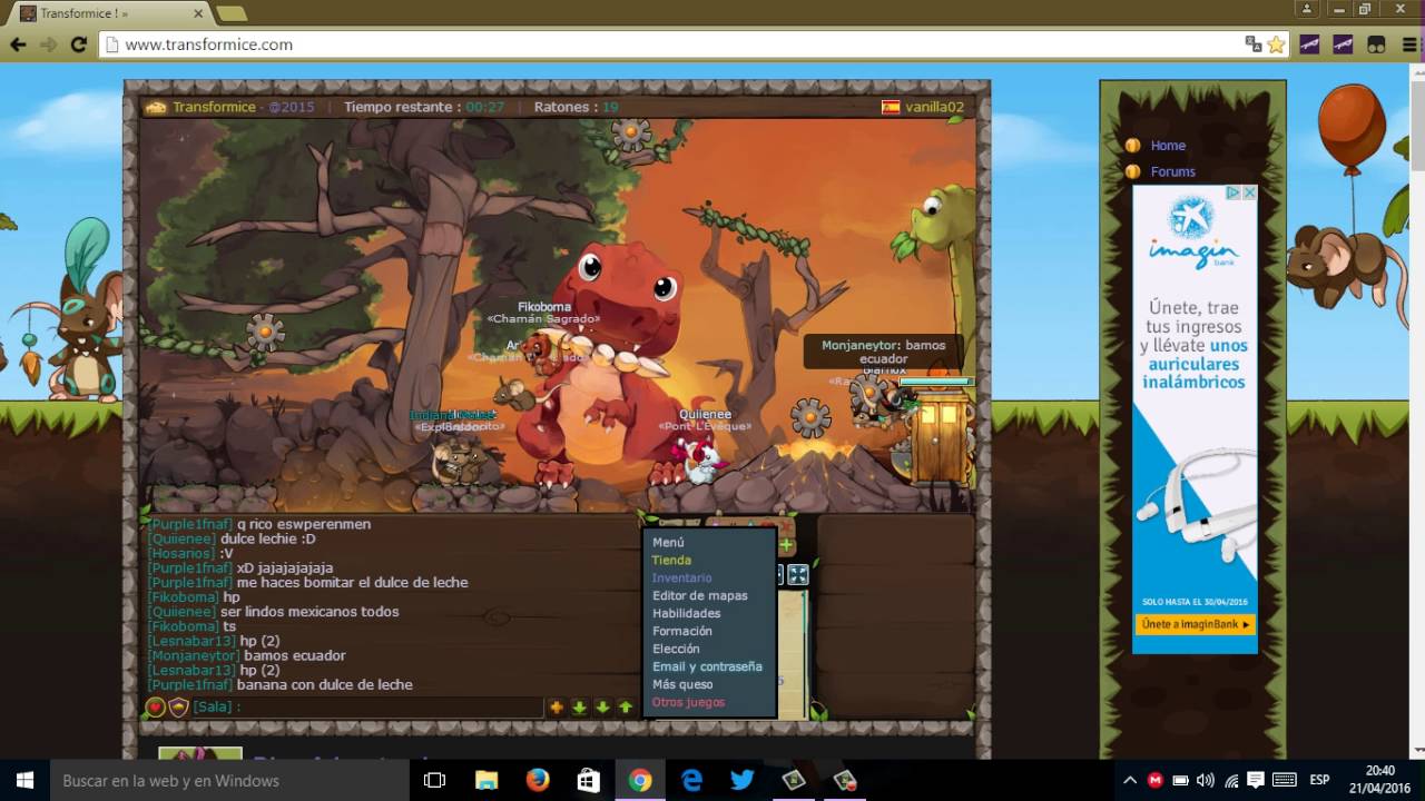 Jugando A Transformice - YouTube