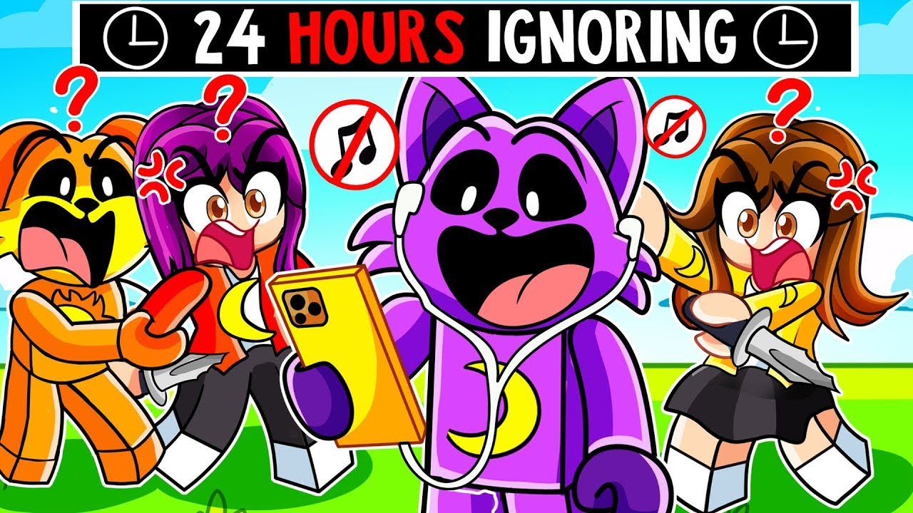 IGNORING EVERYONE FOR 24 HOURS! - YouTube