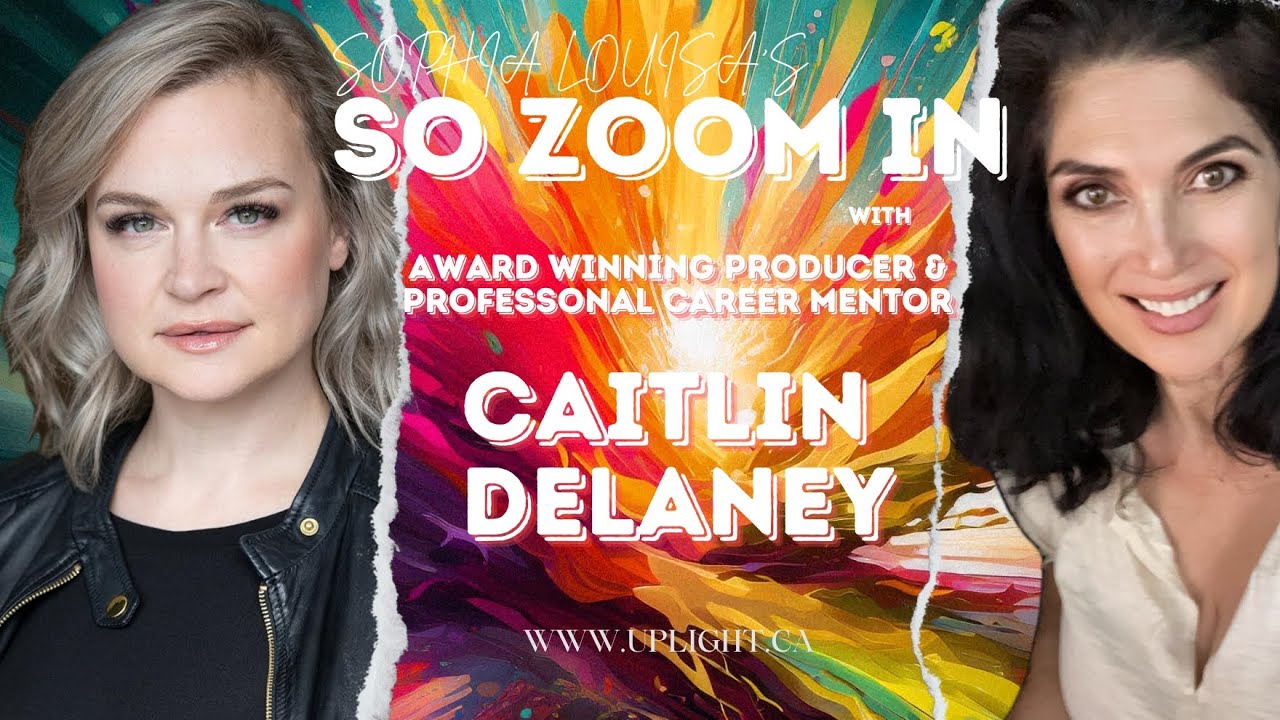 🎬 Caitlin Delaney on Career Success | So Zoom In Exclusive Interview ...