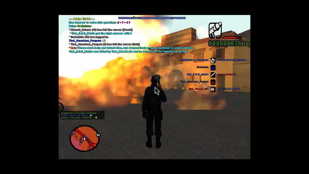 GTA SA-MP : BLUE Vs RED - ( Mex.Nl.JDC ) - YouTube