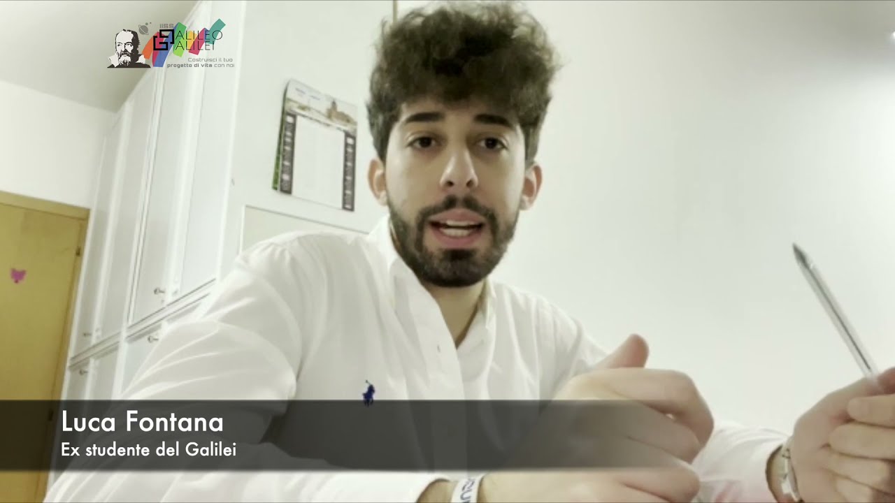 La testimonianza di Luca Fontana - ex studente del Galilei - YouTube