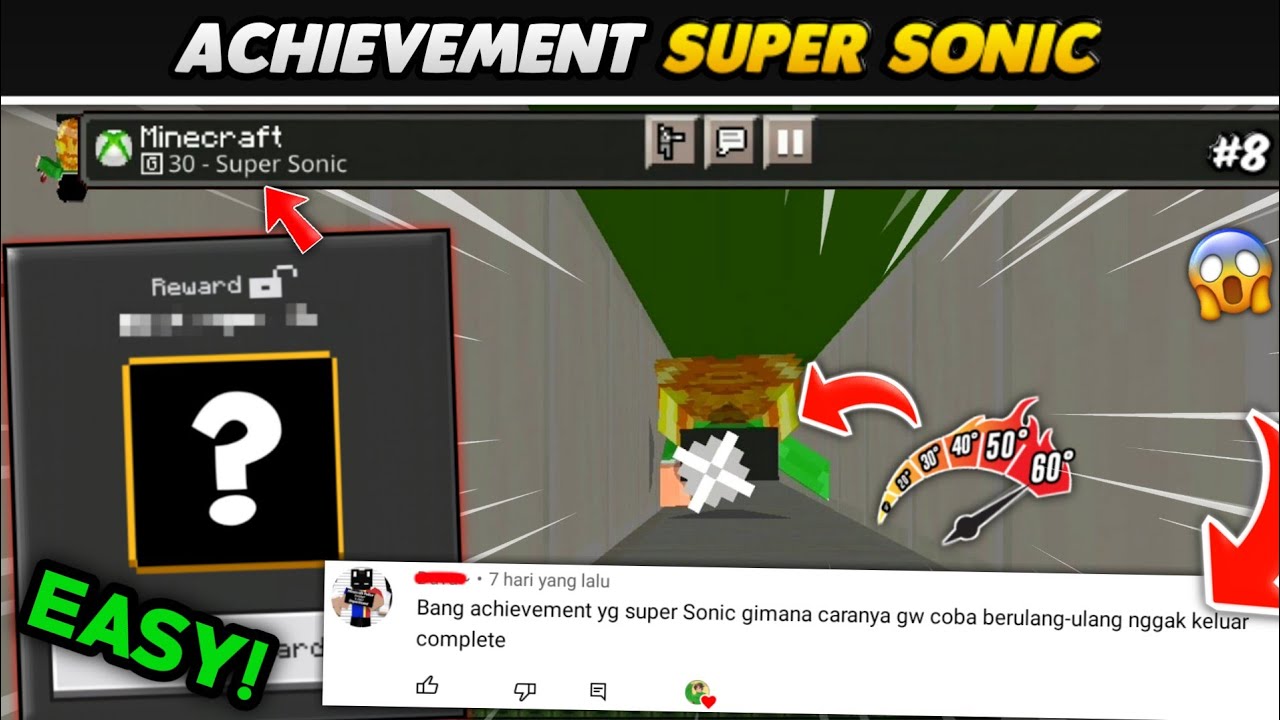 TIPS DAN TRIK CARA MENYELESAIKAN ACHIEVEMENT SUPER SONIC DENGAN MUDAH ...