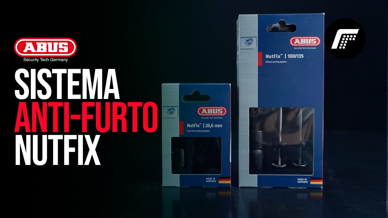 Proteja as Rodas e Selim da sua bike - Sistema Anti-furto Abus Nutfix ...