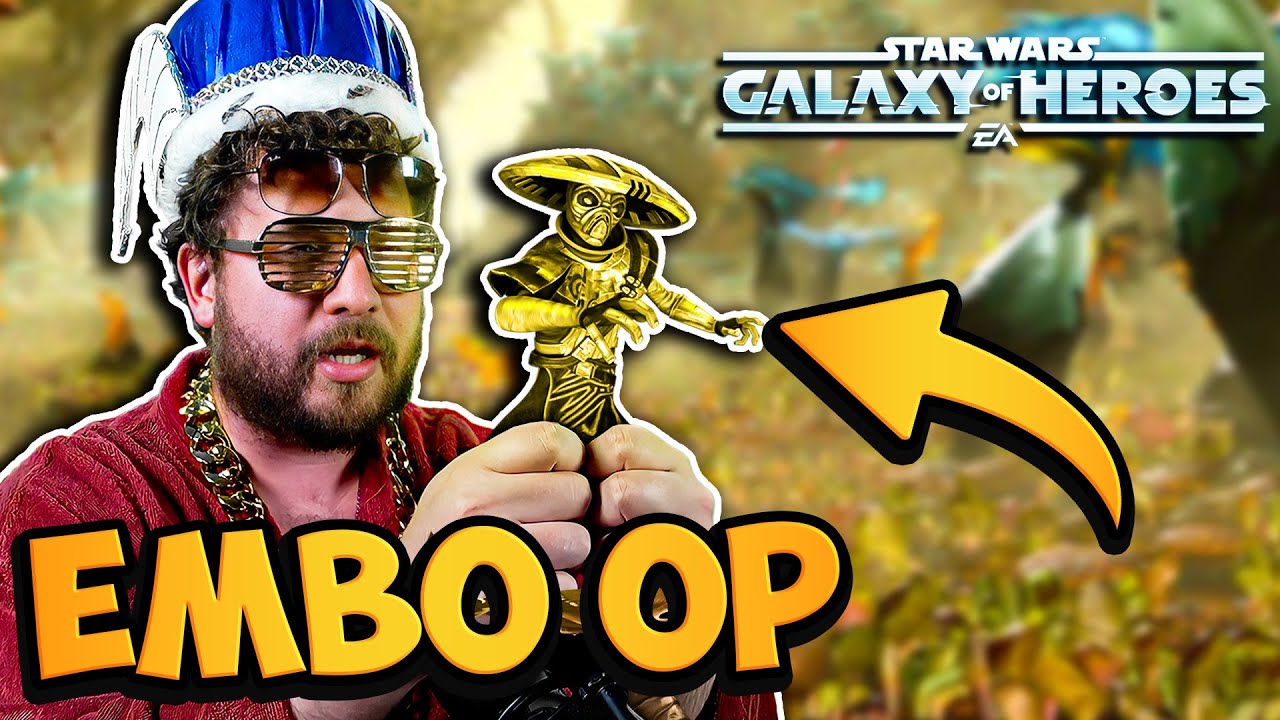 Embo the Destroyer of Galaxy of Heroes - First Time Using Embo Omicron ...