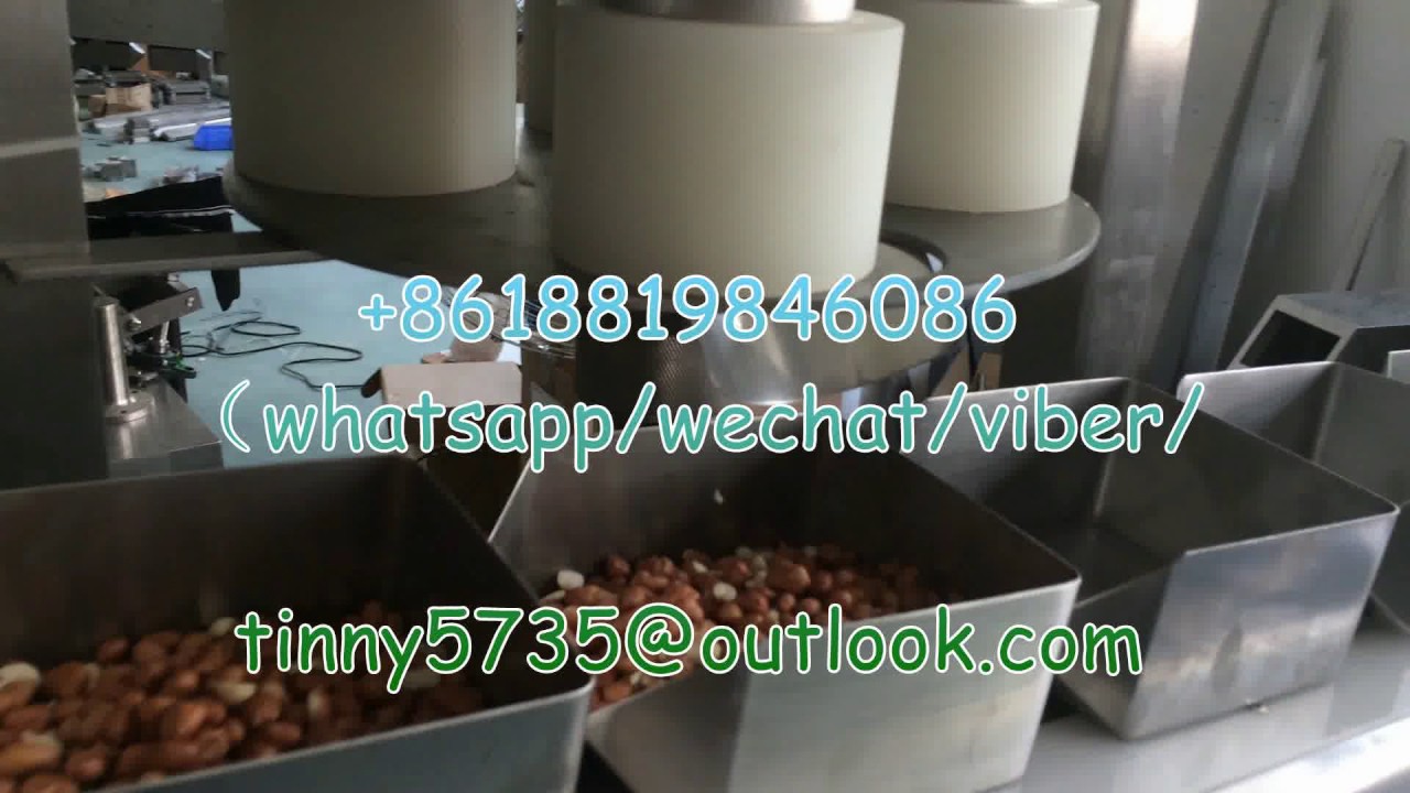 Peanuts Packaging machine，Volume Packing machine，Bucket Chain packaging machine - YouTube