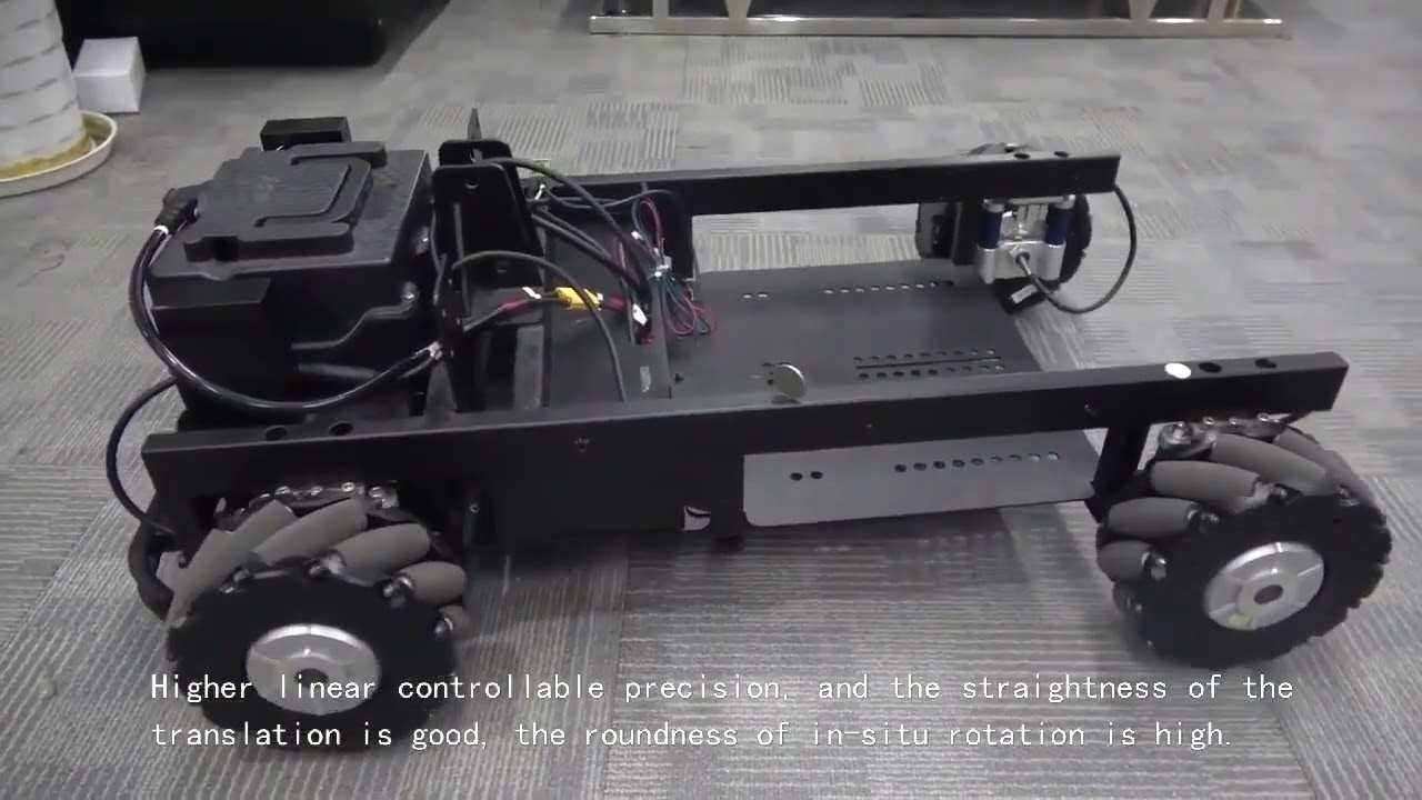 What?He is the Most Stable Mecanum Wheel Mobile Robot in the world ...