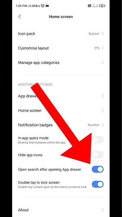 How To Solve App Drawer Auto Search Problem - YouTube
