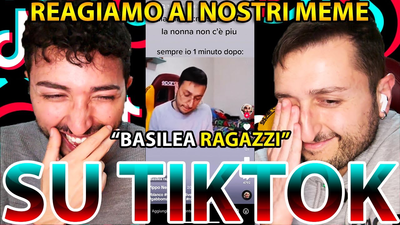 REAGIAMO ai NOSTRI MEME su TIKTOK 🤣 *risate assicurate* - YouTube