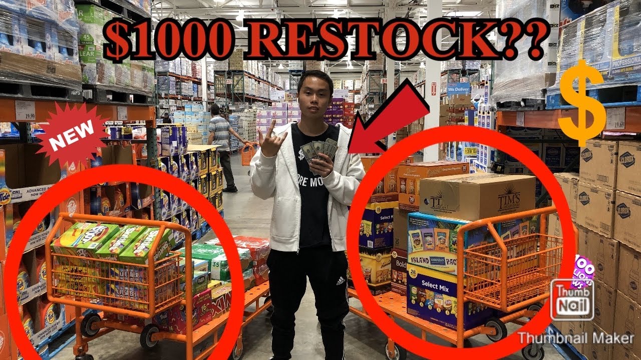 A DAY IN THE LIFE OF SNACK GOD! ($1000+PROFIT RESTOCK!) - YouTube
