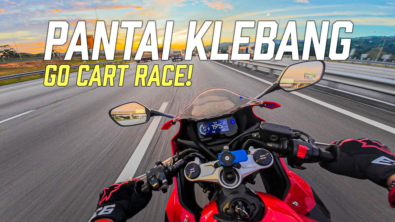PERGI BERLUMBA GO CART DEKAT MELAKA! - CBR650R - YouTube