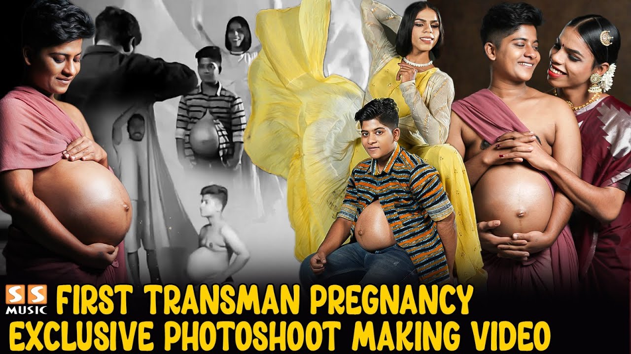 India's First Transman Pregnancy Photoshoot Making Video - Ziya ...
