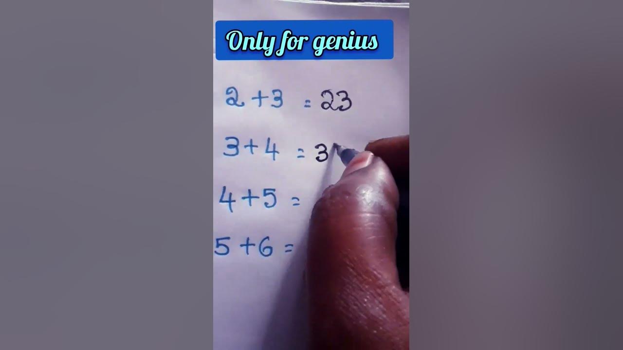 Only For Genius solve If U Can education shortvideo ytshorts viral only-for-genius-solve-if-u-can-education-shortvideo-ytshorts-viral