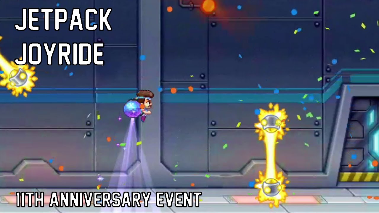 Jetpack Joyride - 11th Anniversary Event - YouTube