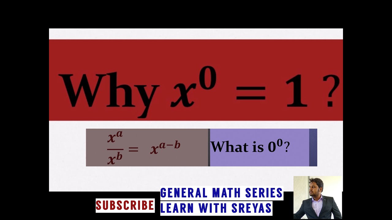 Why Any Non zero Real Number Raised To The Power Of 0 Is 1 Why X 0 why-any-non-zero-real-number-raised-to-the-power-of-0-is-1-why-x-0