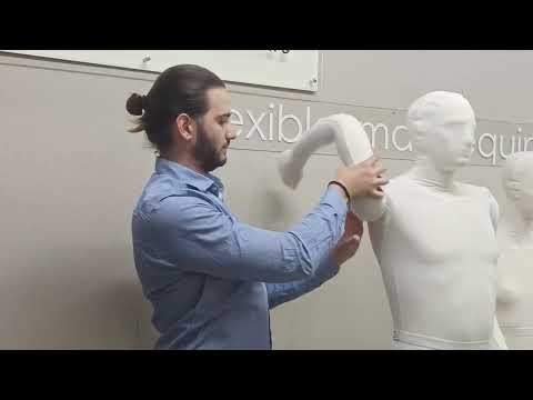 Flexible mannequins for museums // Maniquies flexible de museo