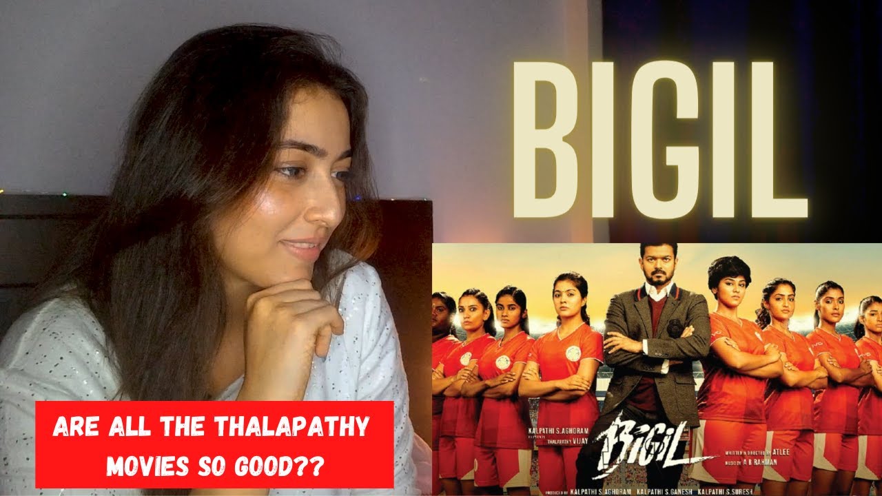 Bigil - Official Trailer Reaction | Thalapathy Vijay, Nayanthara | A.R ...
