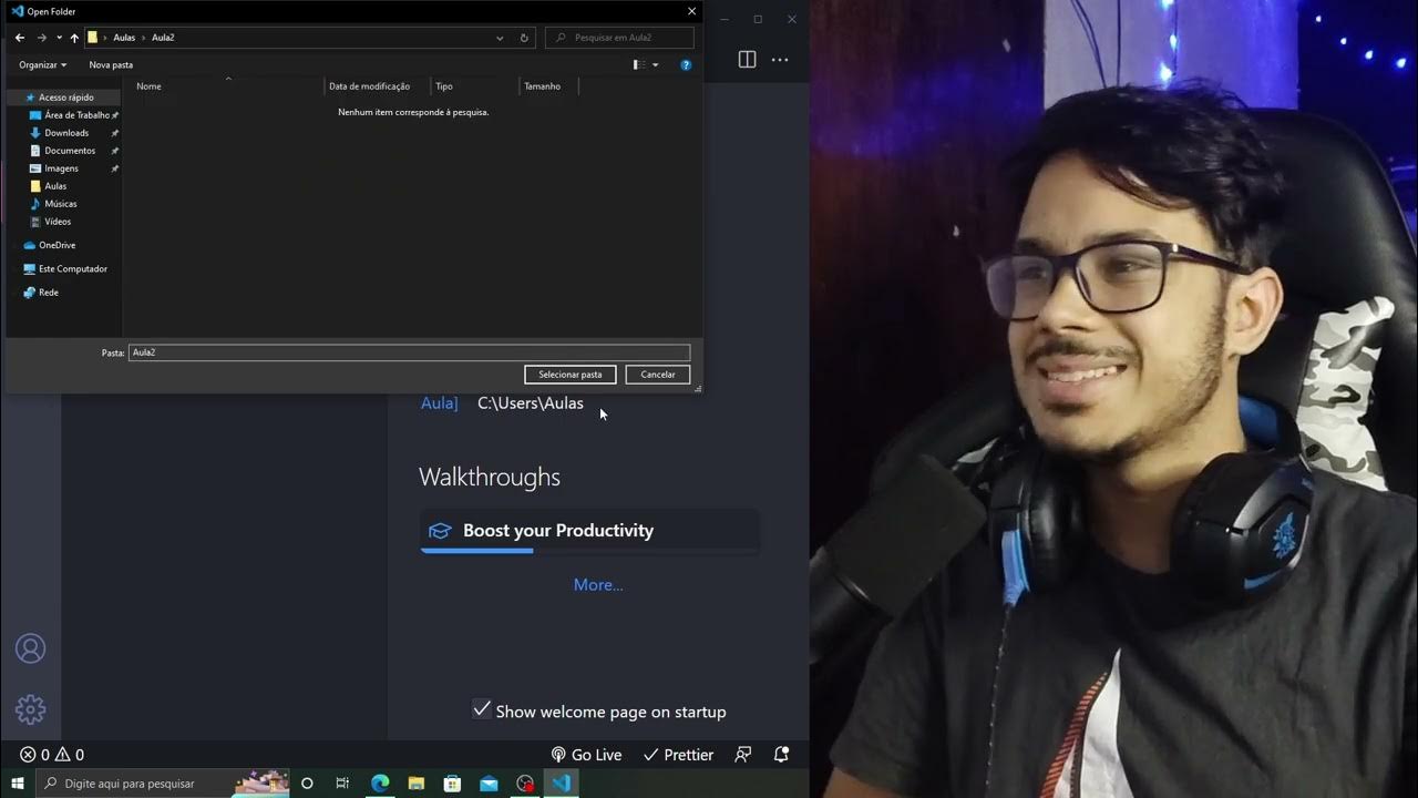 Como configurar o Github no Visual Studio Code (vscode) - YouTube