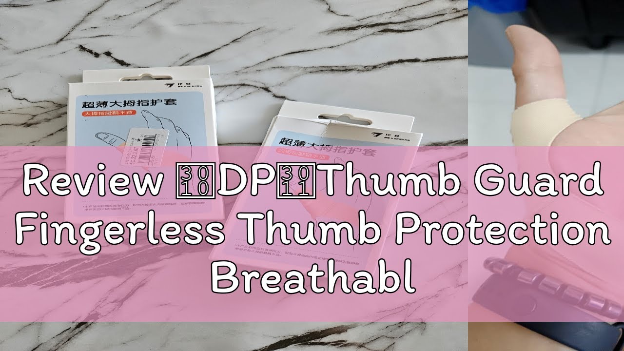 Review 【DP】Thumb Guard Fingerless Thumb Protection Breathable Thumb ...