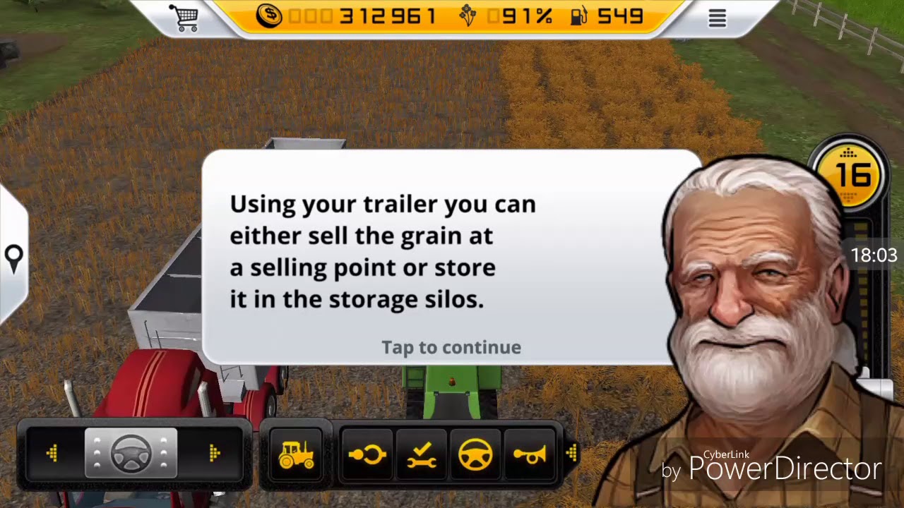 Farm sim thursday time lapse Ep2 single Player Cutting The Fields of ...