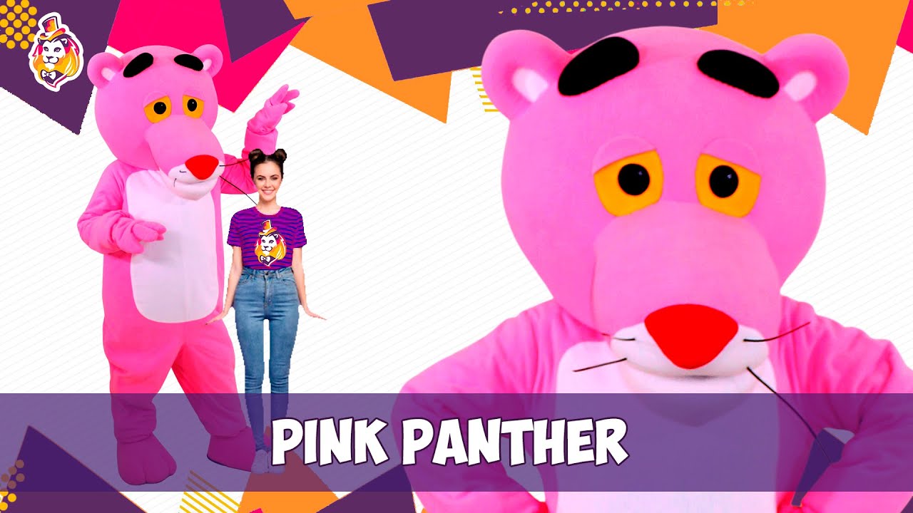 Pink Panther Mascot Costume - YouTube