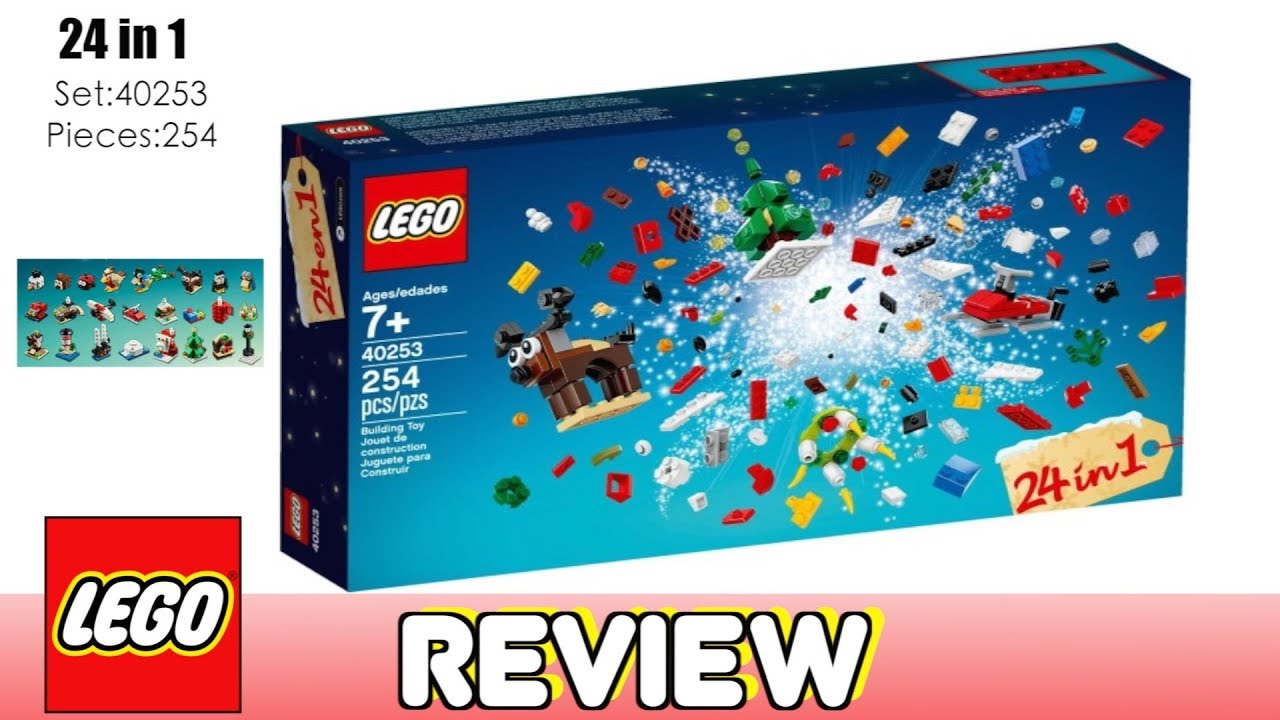LEGO 40253 REVIEW - 24 in 1 - YouTube