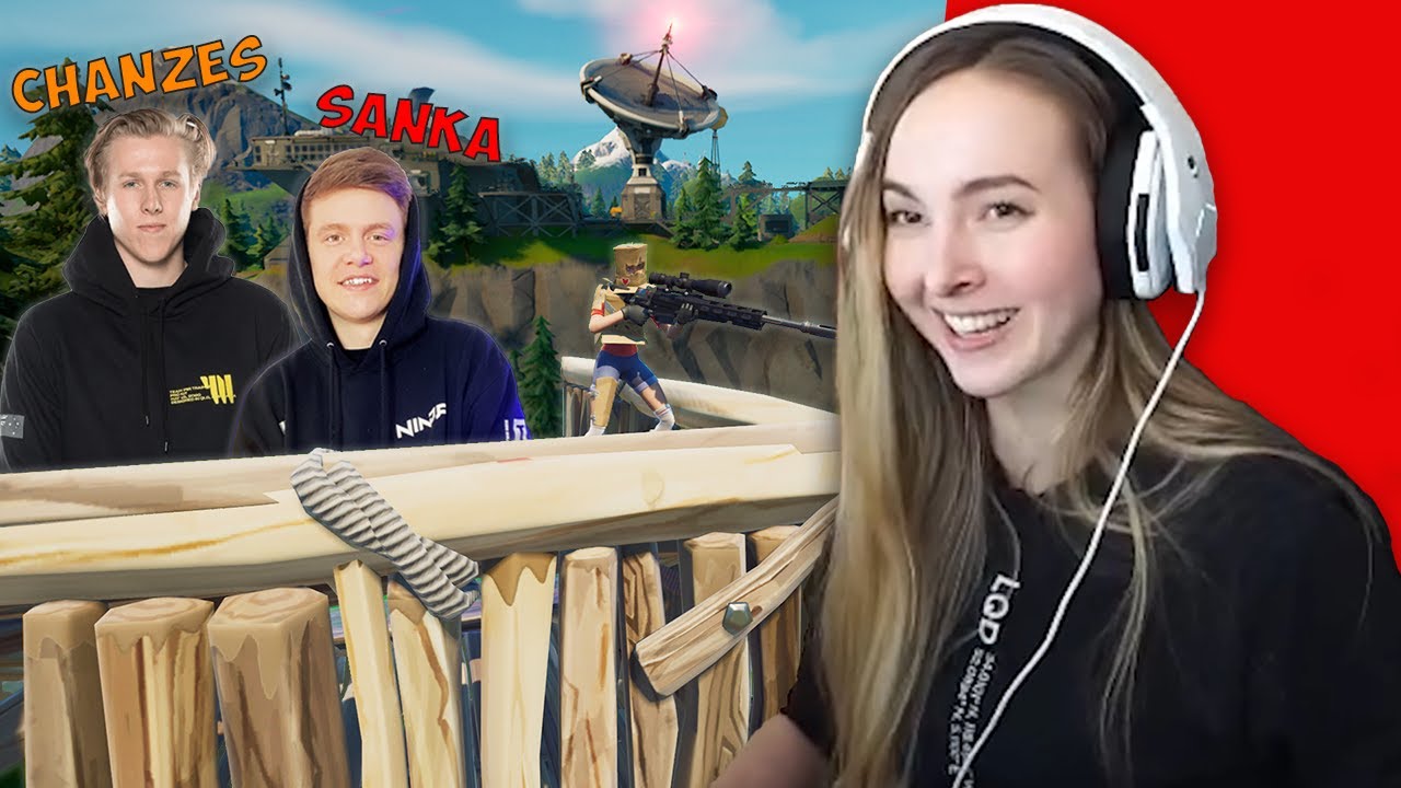 Pro Fortnite Players CARRY Me In Arena Trios Ft. Chanzes and Sanka ...