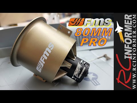 NEW FMS 80MM 3665-2000KV PRO Fan