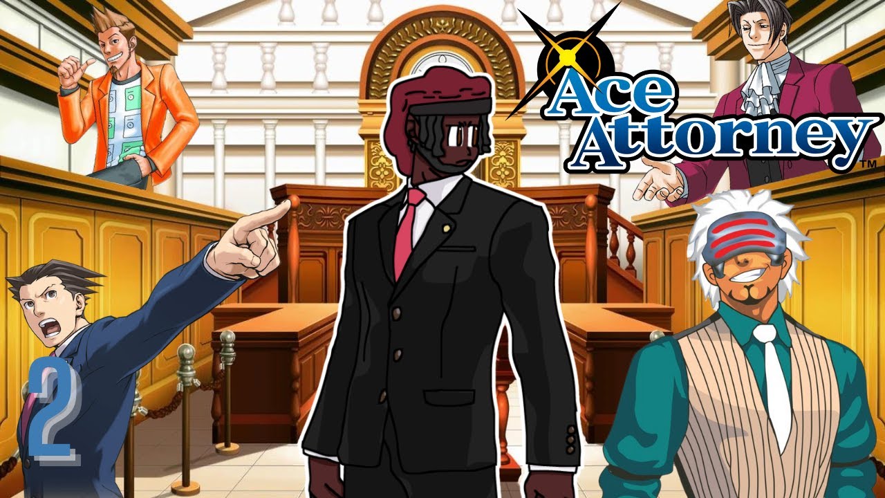 IM YOUR NEW LAWYER!! ARE YOU WORRIED?! | Ace Attorney - YouTube