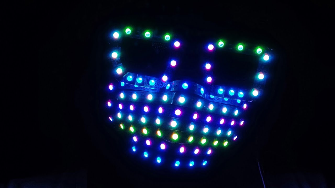 ഒരു LED മാസ്ക് അപാരത | led mask😷 - YouTube