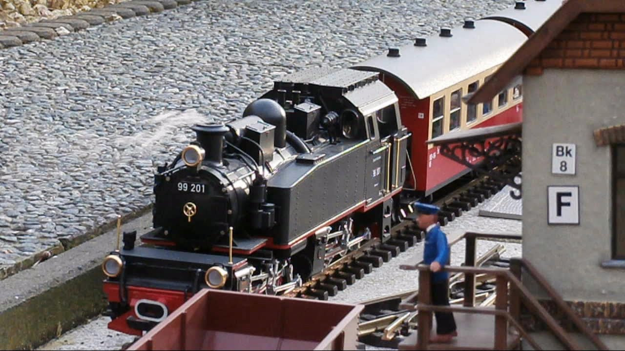 LGB HSB tuinbaan 24-02-2014 Mallet 99201 (LGB 22852) - YouTube