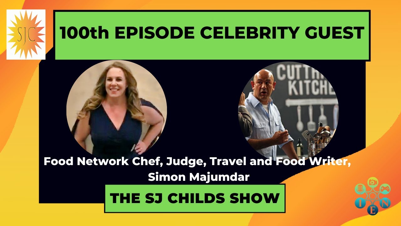 Food Network Chef, Judge, Travel and Food Writer, Simon Majumdar - YouTube