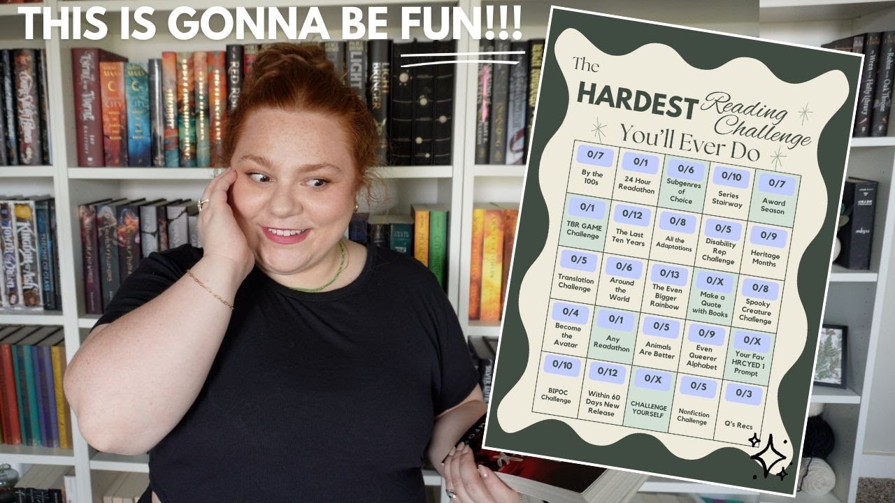 the hardest reading challenge you'll ever do? (i might regret this one ...