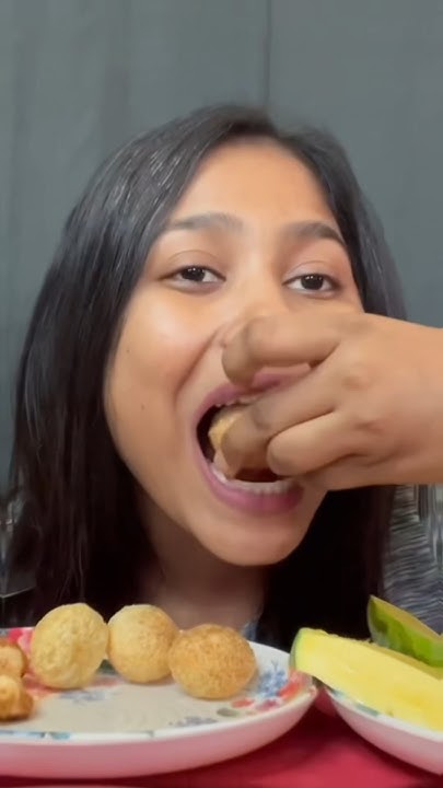 SPICY🥵MUKBANG ASMR PANIPURI🌶️🥵EATING SPICY PANIPURI #mukbang #asmr #panipuri #momo #eatingshow ...