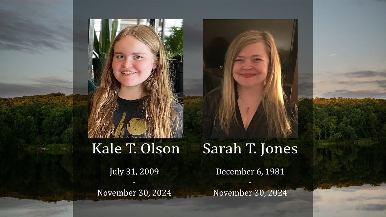 1-4-2025 11:00 am Sarah T. Jones & Kale T. Olson Funeral Service - YouTube