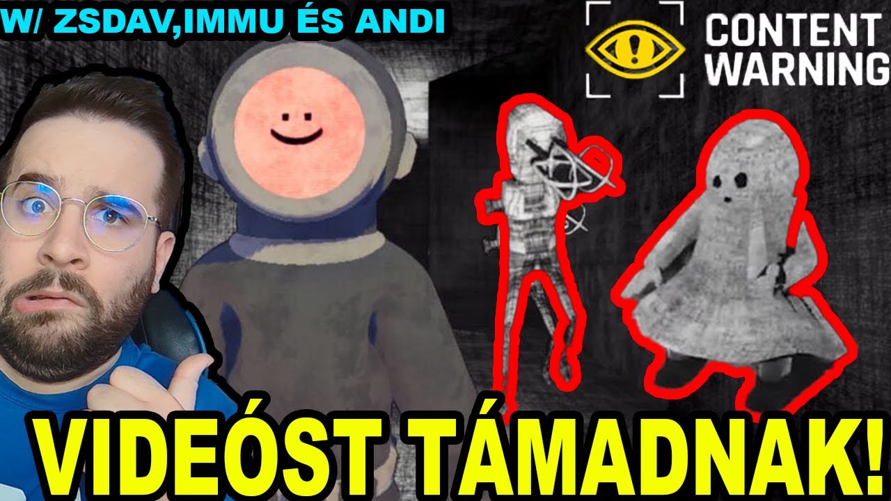 VIDEÓSOKRA TÁMAD a MIXER HEAD ! | Content Warning w/ ZsDav, Doggyandi ...