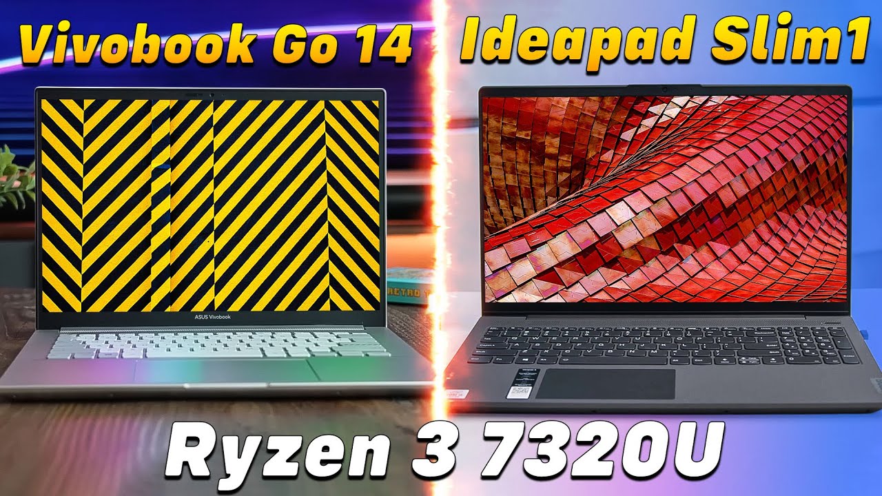 ASUS Vivobook Go 14 VS Lenovo IdeaPad Slim 1 🔥Best Laptop Under 40000🔥 ...
