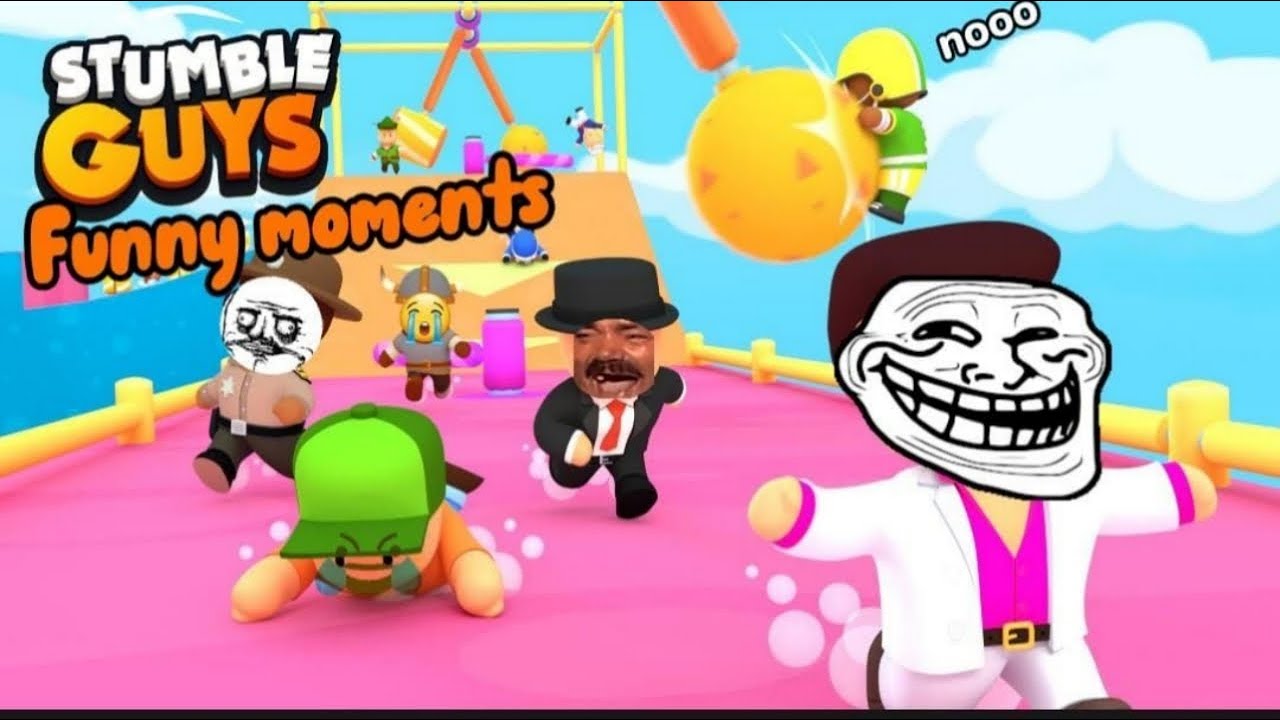 TOP 50 FUNNY MOMENTS IN STUMBLE GUYS (pt.2) - YouTube