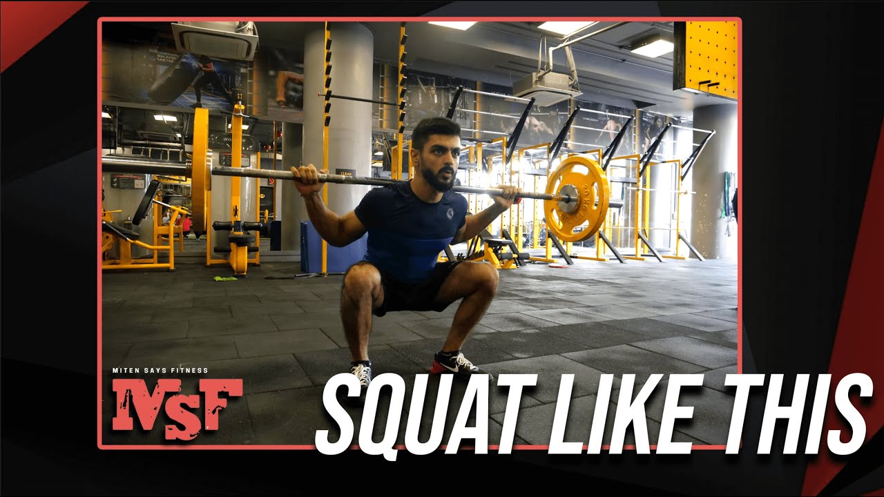 HOW TO SQUAT PROPERLY (Beginner Tips + Form Fixes) - YouTube