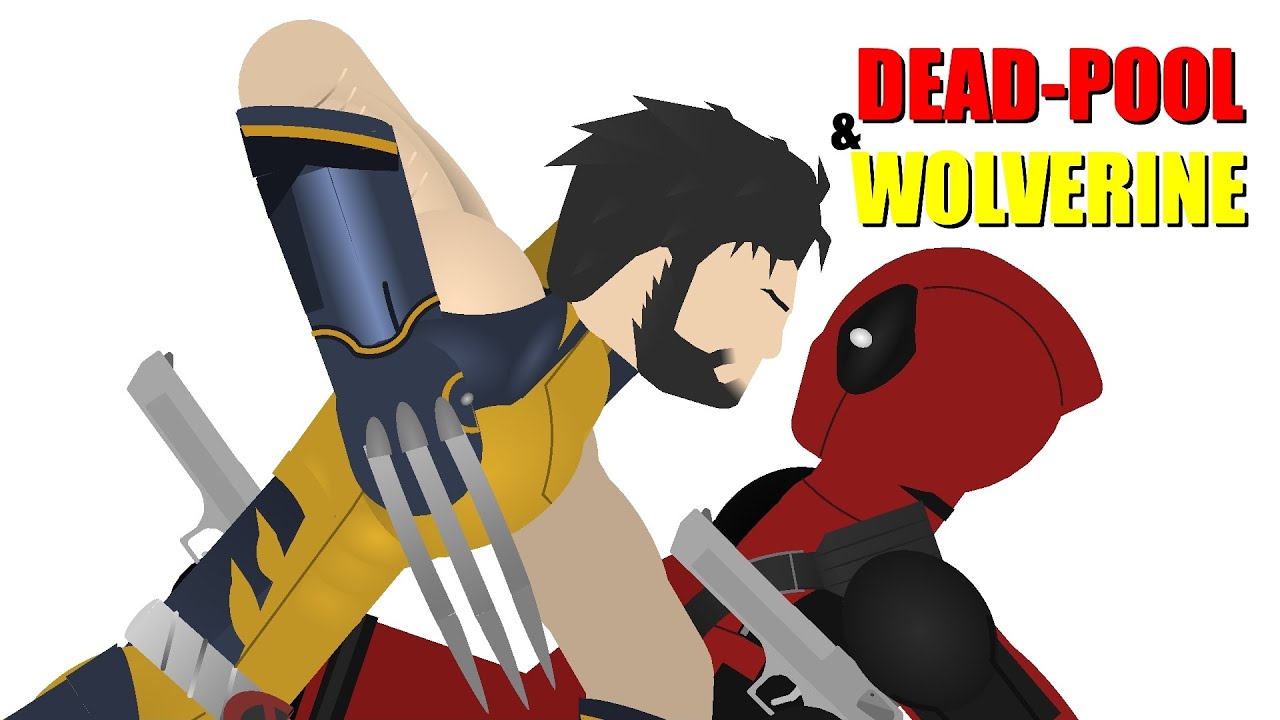 dead-pool VS wolverine | sticknodes - YouTube