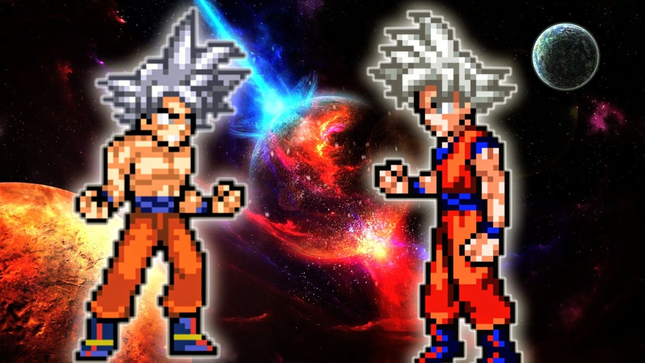 Goku Full OP(All Form) VS Goku OP V3.5(All Form) in Jump Force #mugen ...