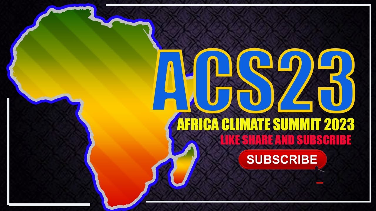 AFRICA CLIMATE SUMMIT 2023 - LIVE FROM NAIROBI - YouTube