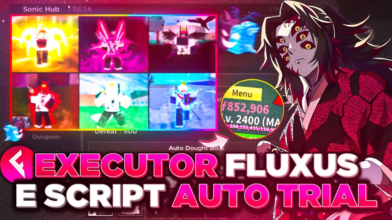 FLUXUS ATUALIZADO! O Melhor Script Para Fazer Trial no Blox Fruits ...