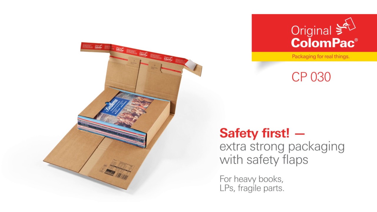 ColomPac® CP 030 Wraparound Book Mailers - YouTube