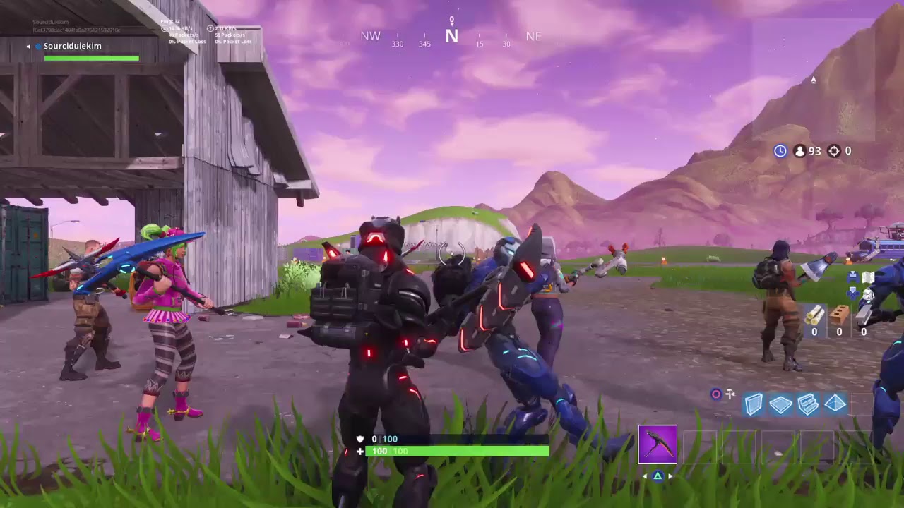 New Flytrap Skin Fortnite Gameplay an Tips Fast builder - YouTube