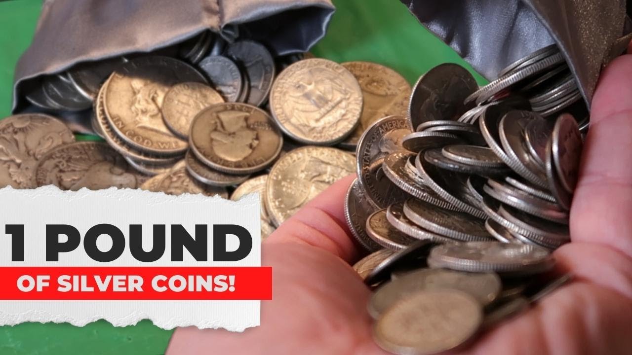 ONE POUND of Silver Coins! - YouTube
